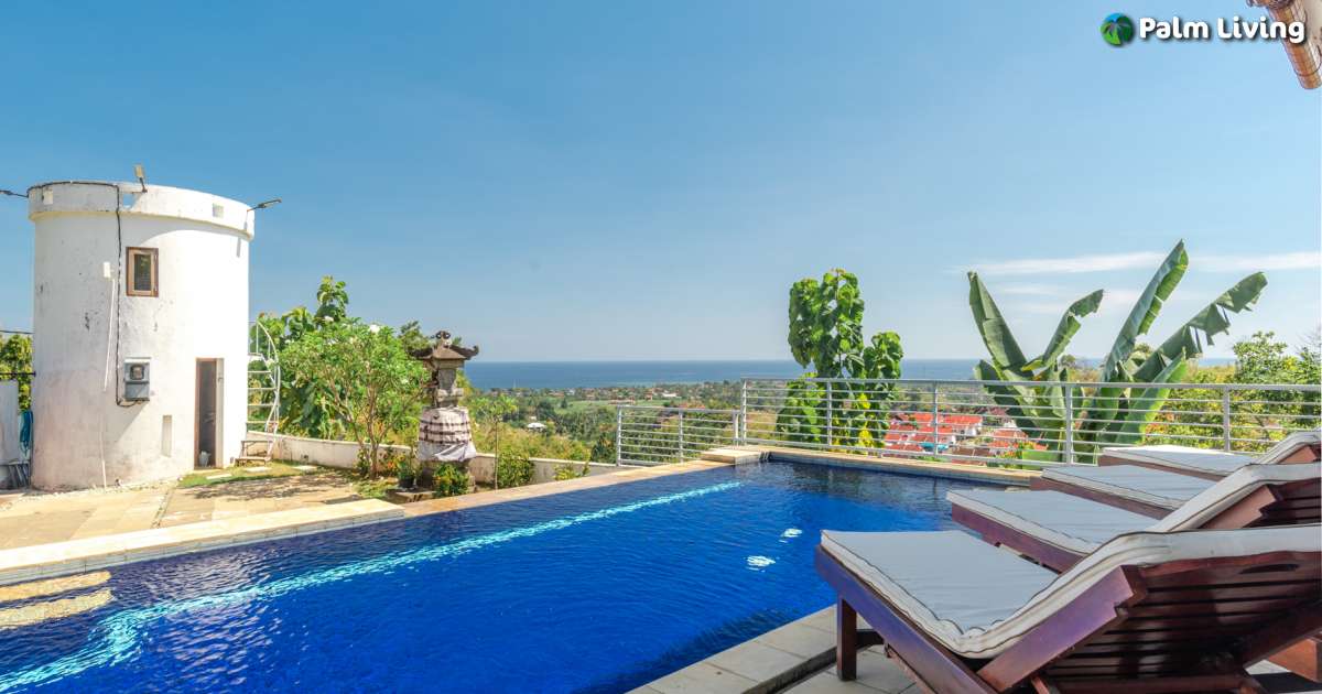 Unique Shape Villa in the Hills Kaliasem, Ocean View BPI Bali